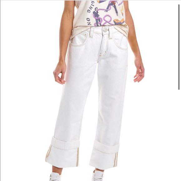 Frame Denim | Jeans | Frame Denim Oversized Rumpled Blanc Wide Leg Jean ...